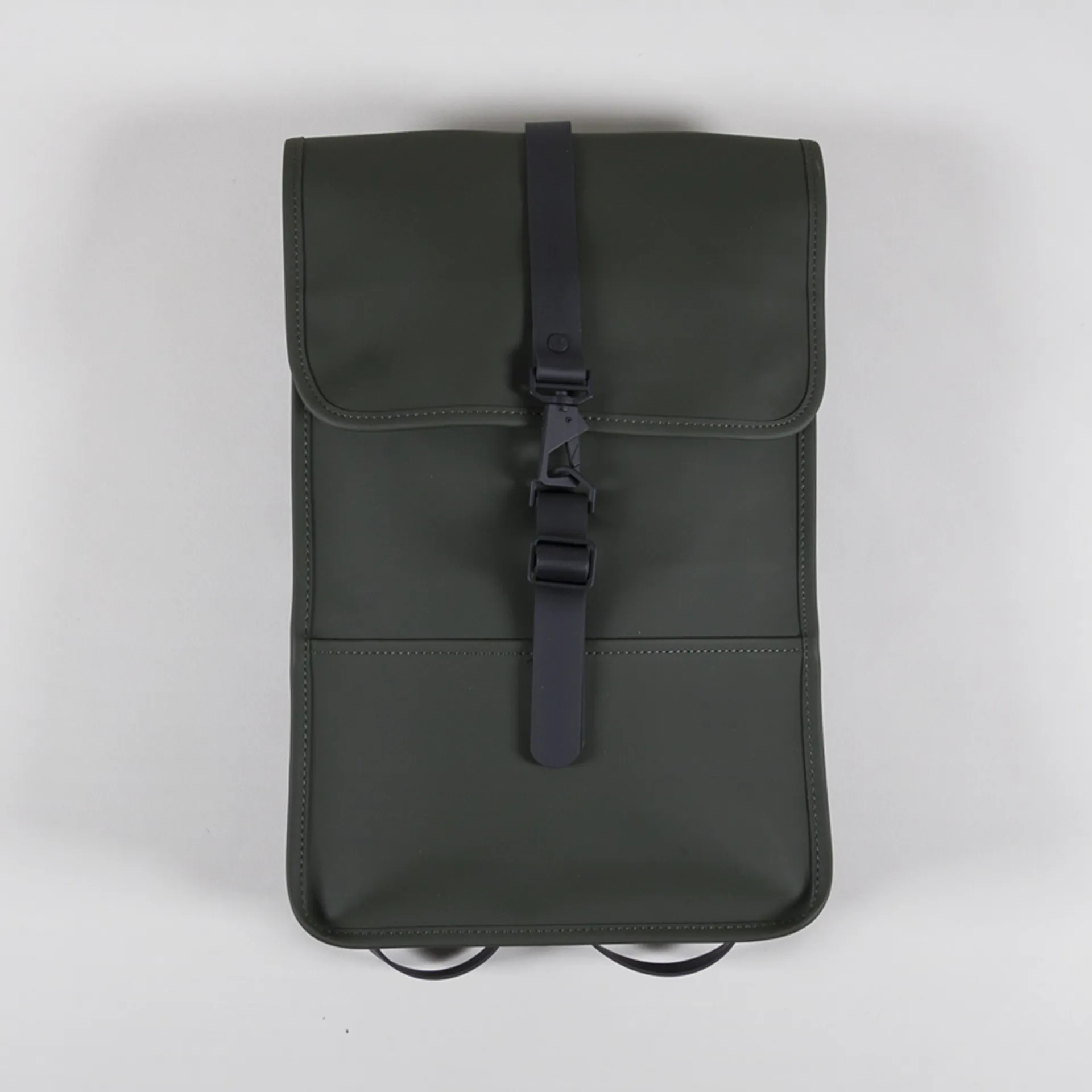 Rains Mens Waterproof Backpack Rucksack Mini Green