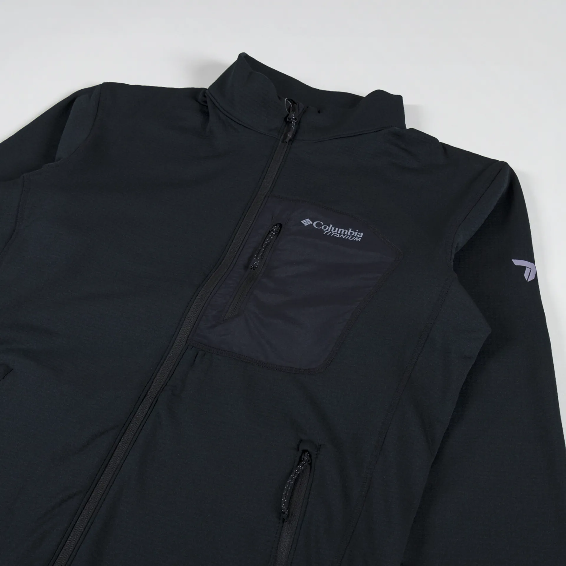 Columbia Mens Insulated Triple Canyon Grid Fleece Jacket Black