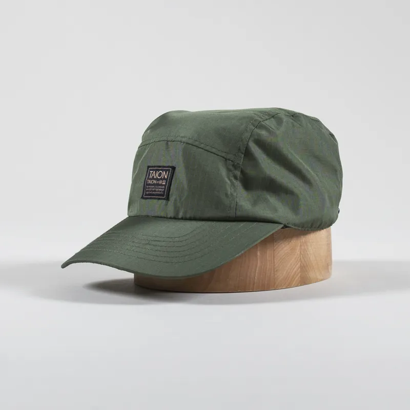 Taion Mens Japanese Non Down Military Jet Hat Cap Olive Cap