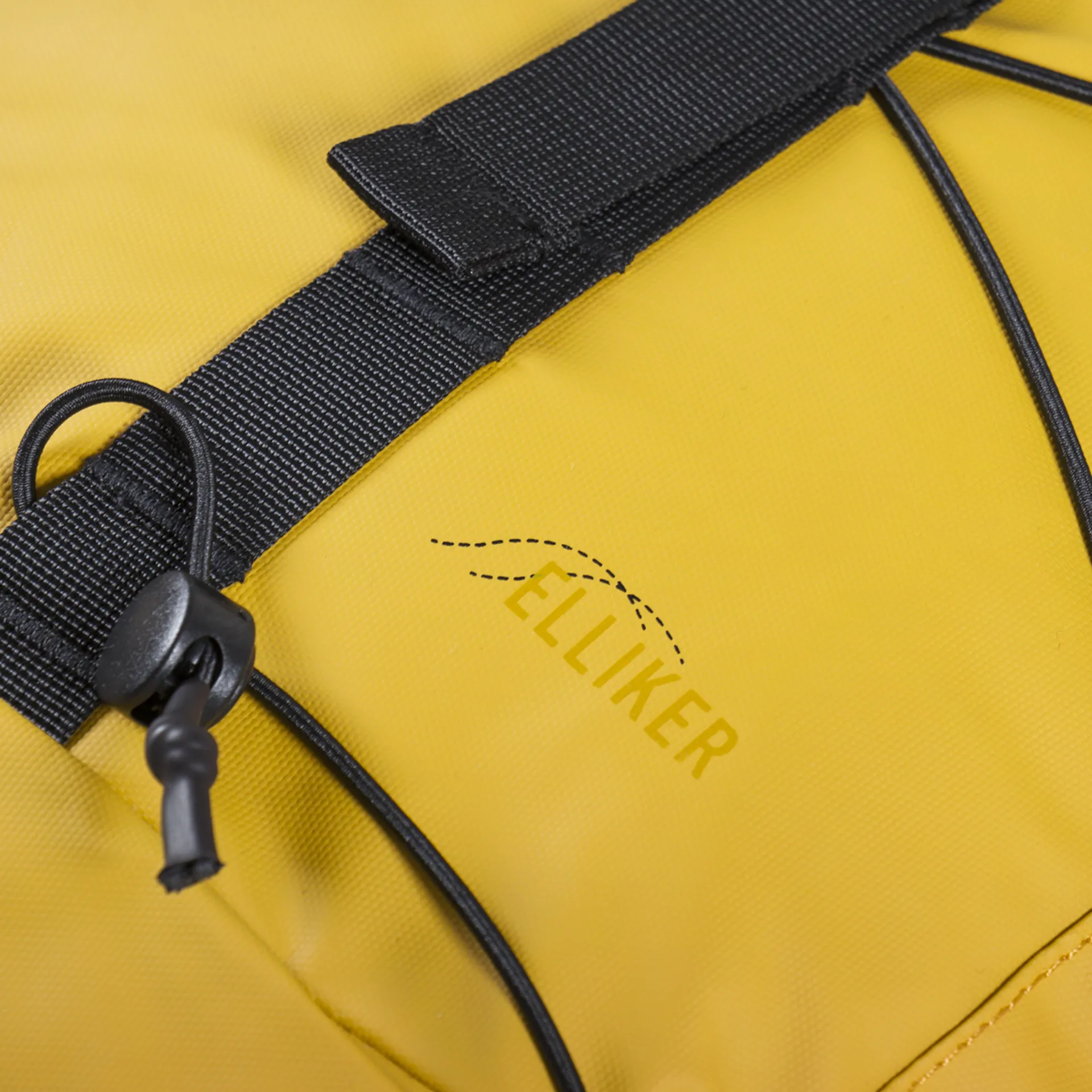 Elliker Hiking Dayle Roll Top Backpack 21/25L Mustard Yellow