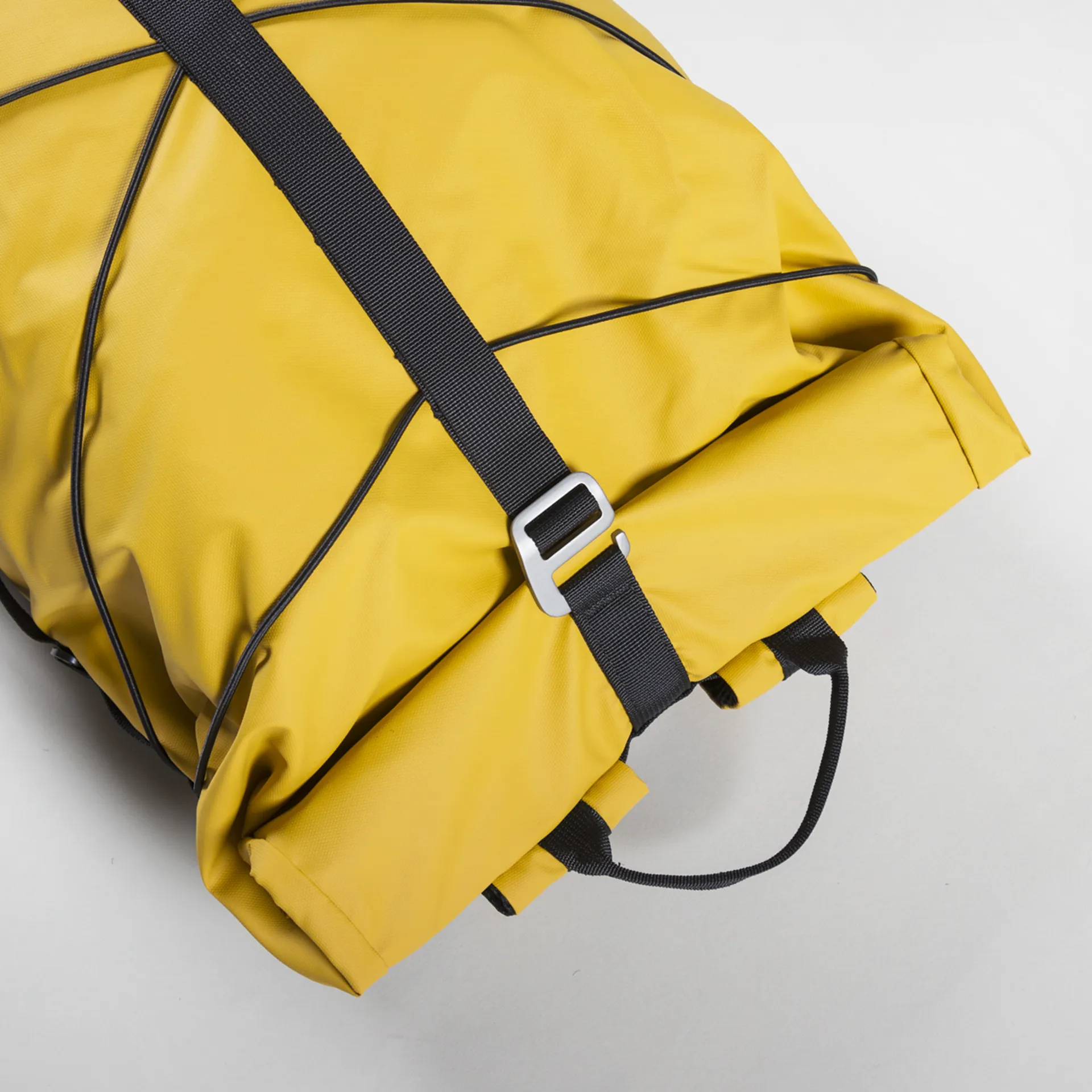 Elliker Hiking Dayle Roll Top Backpack 21/25L Mustard Yellow