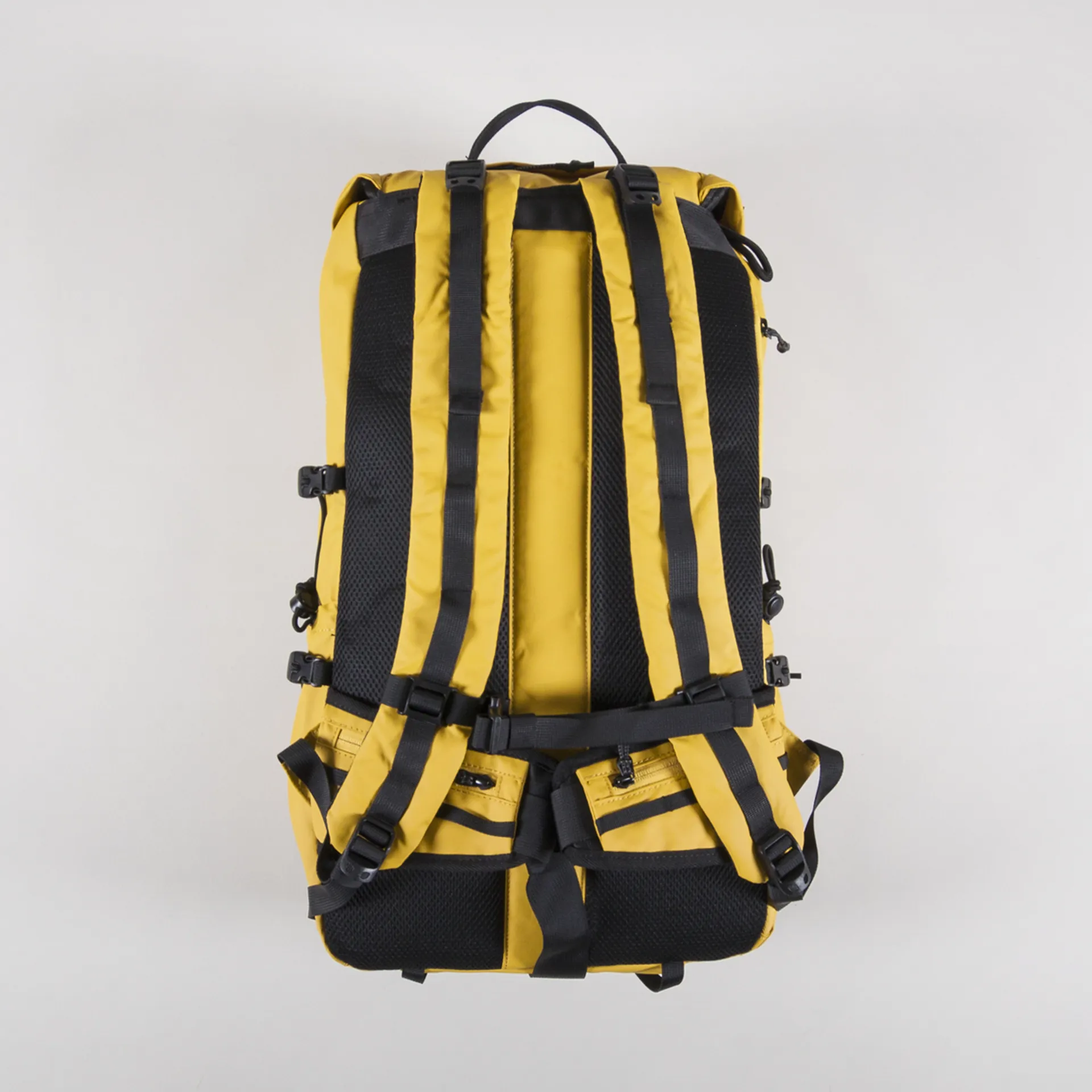 Elliker Hiking Maller Flap Over Backpack Bag 33L Mustard Yellow