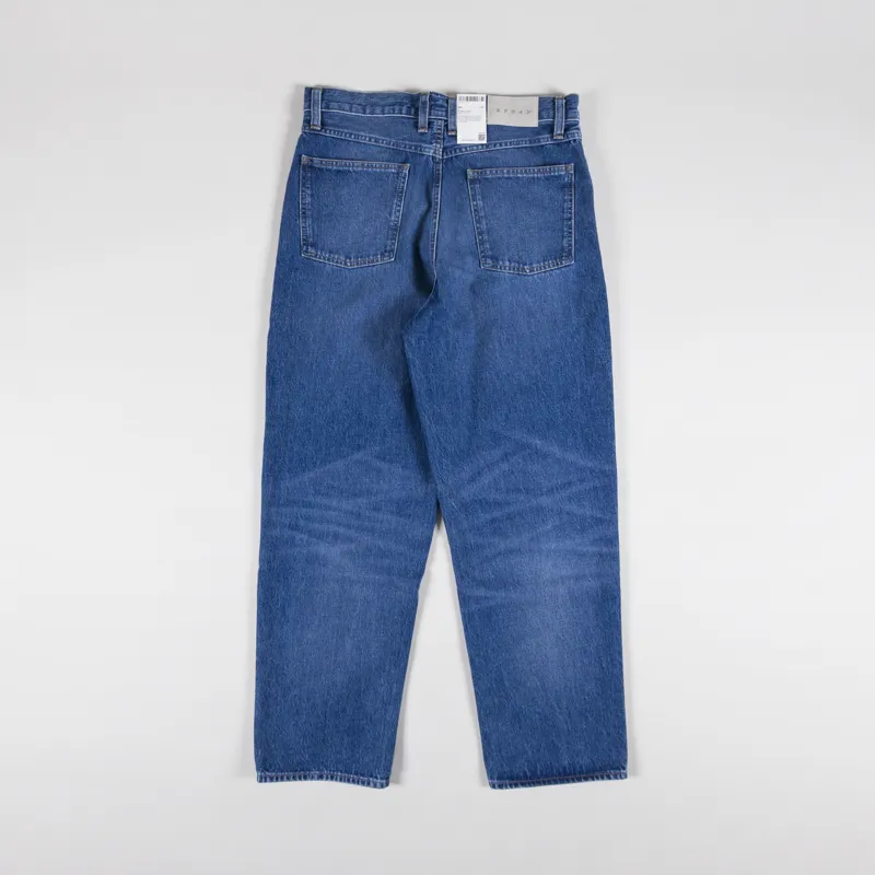 Edwin Mens Tyrell Pant Jeans Trousers Blue Magna Washed