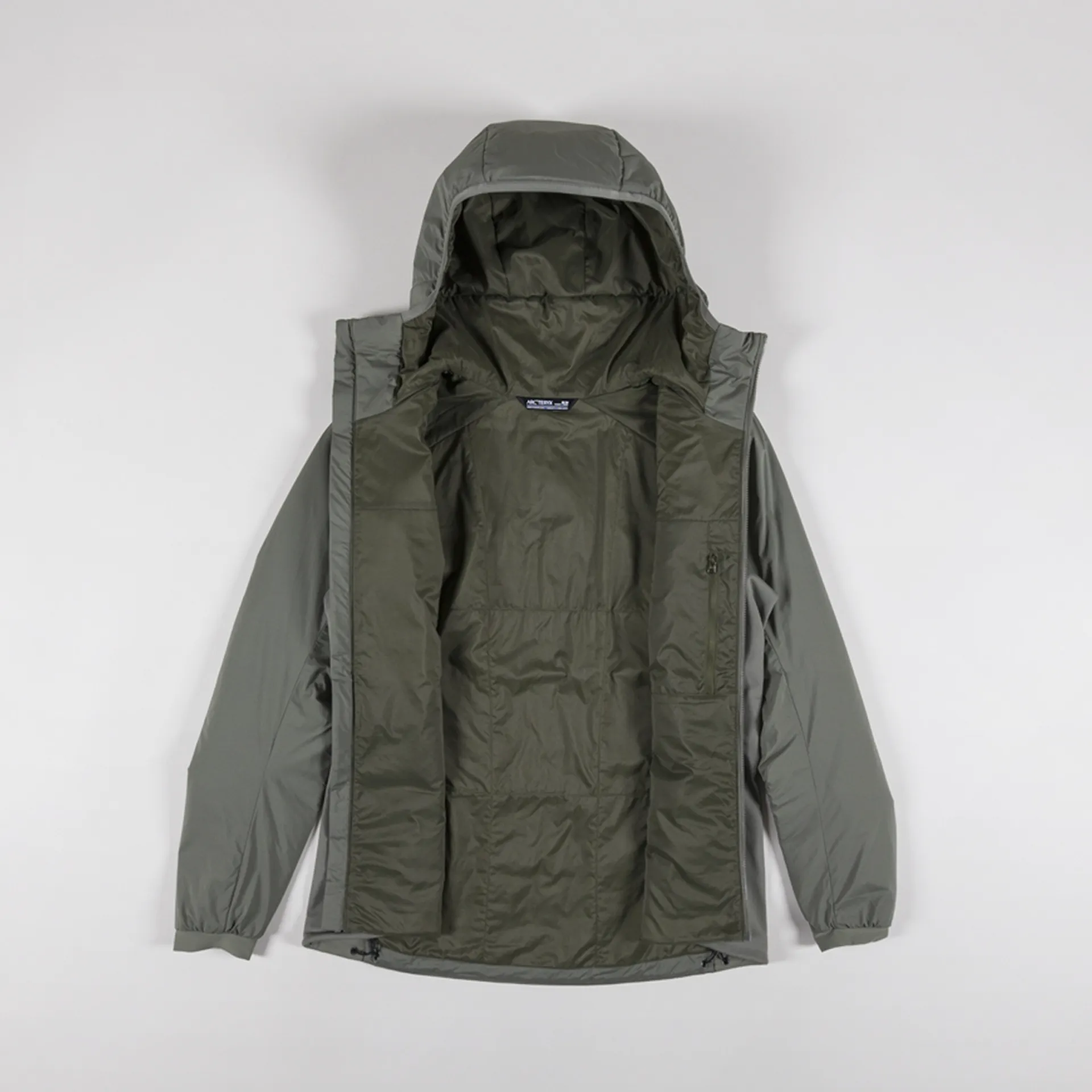 Arc'teryx Womens Atom Hoody Jacket Forage Green II