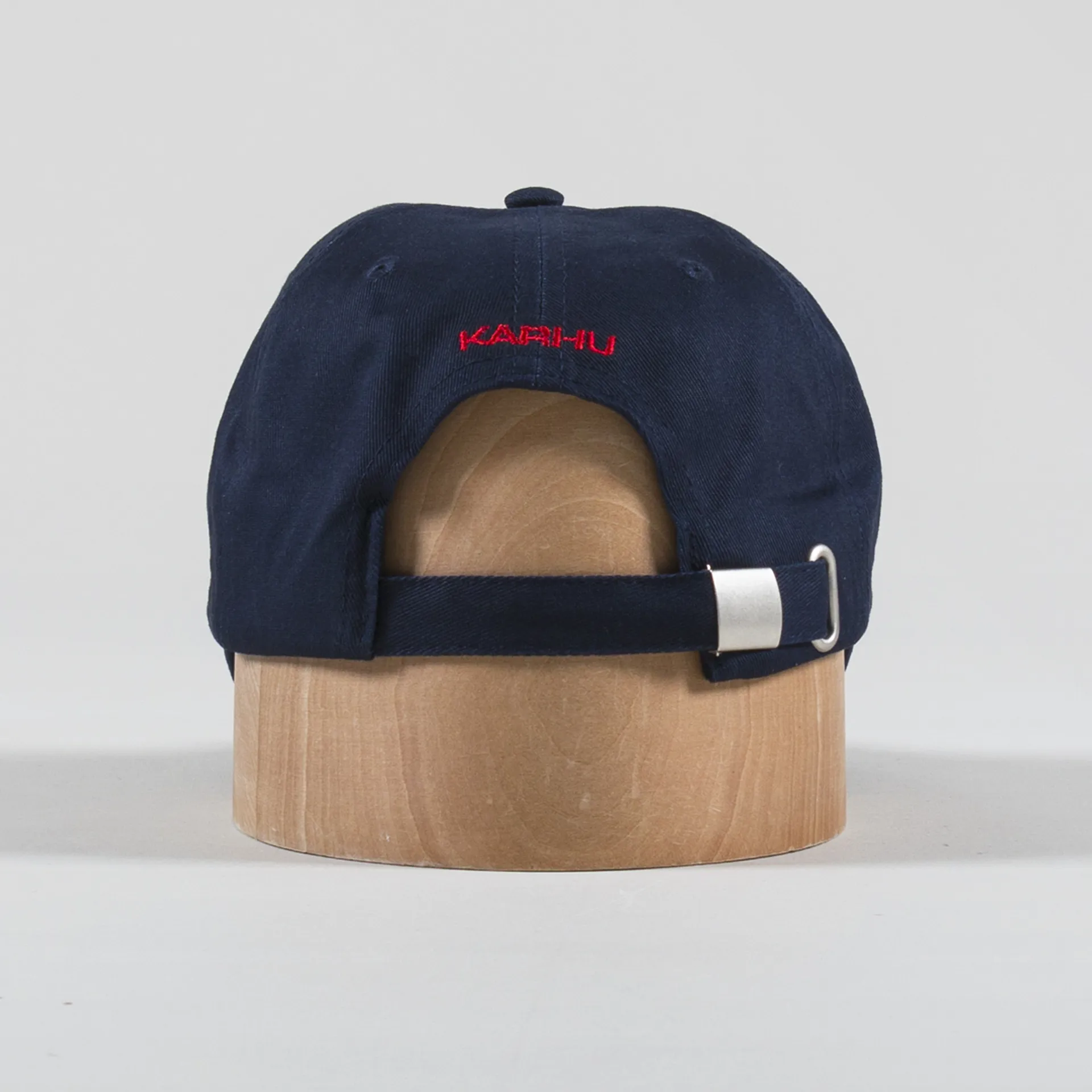 Karhu Mens Classic Logo Cap Hat Sky Blue Fiery Red