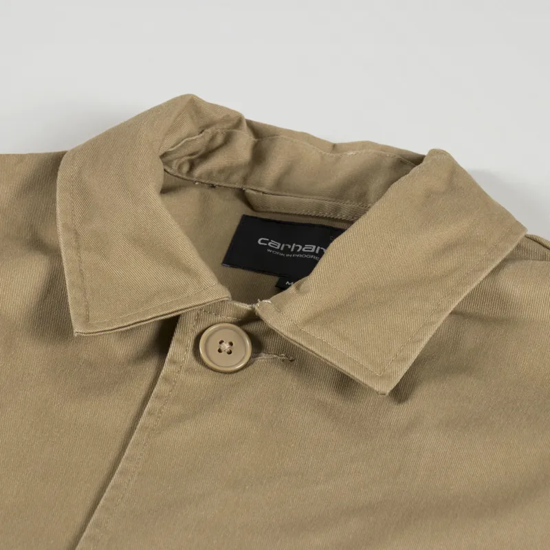 Carhartt WIP Mens SS24 Newhaven Coat Jacket Sable Beige
