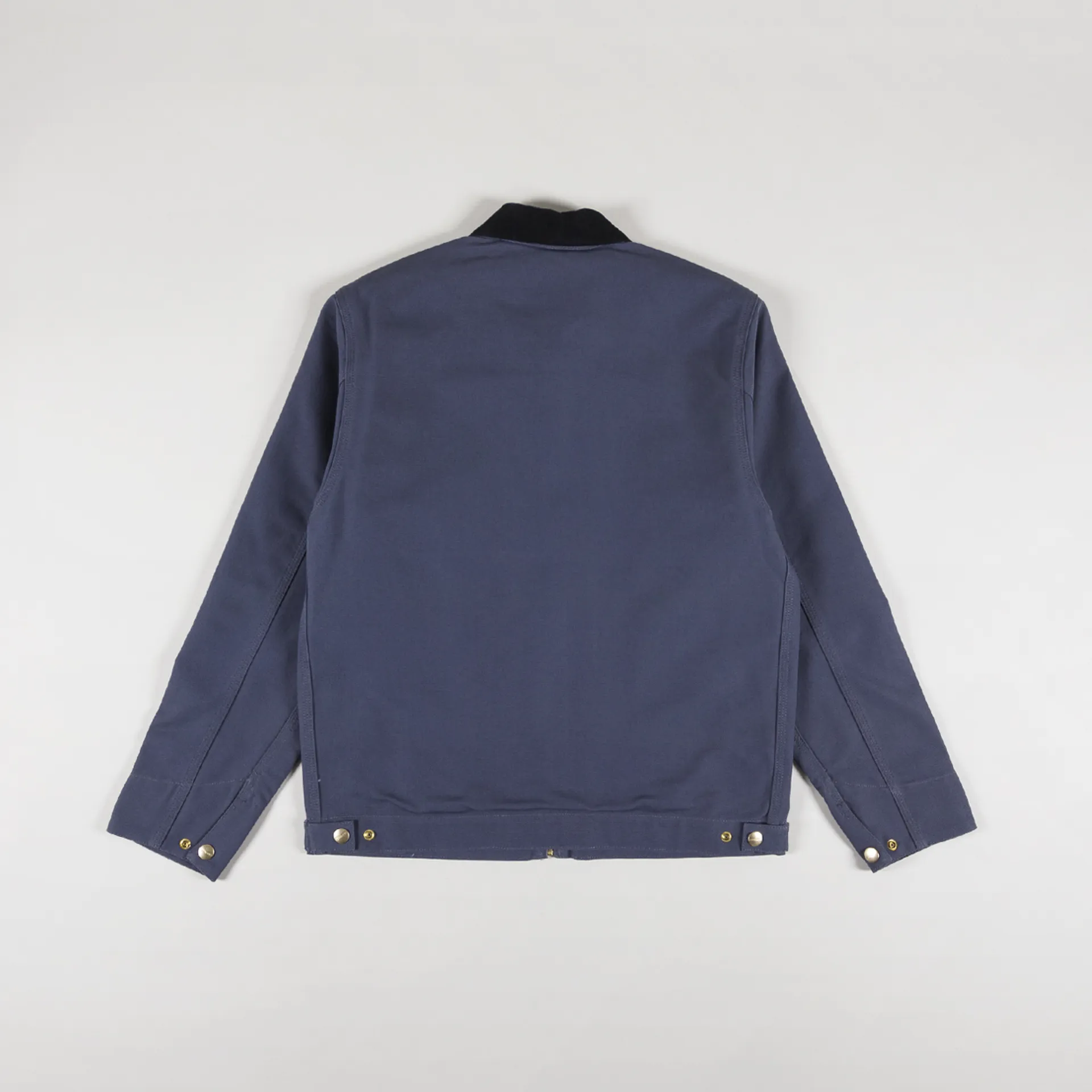 Carhartt WIP Mens SS24 Detroit Canvas Jacket Zeus Black