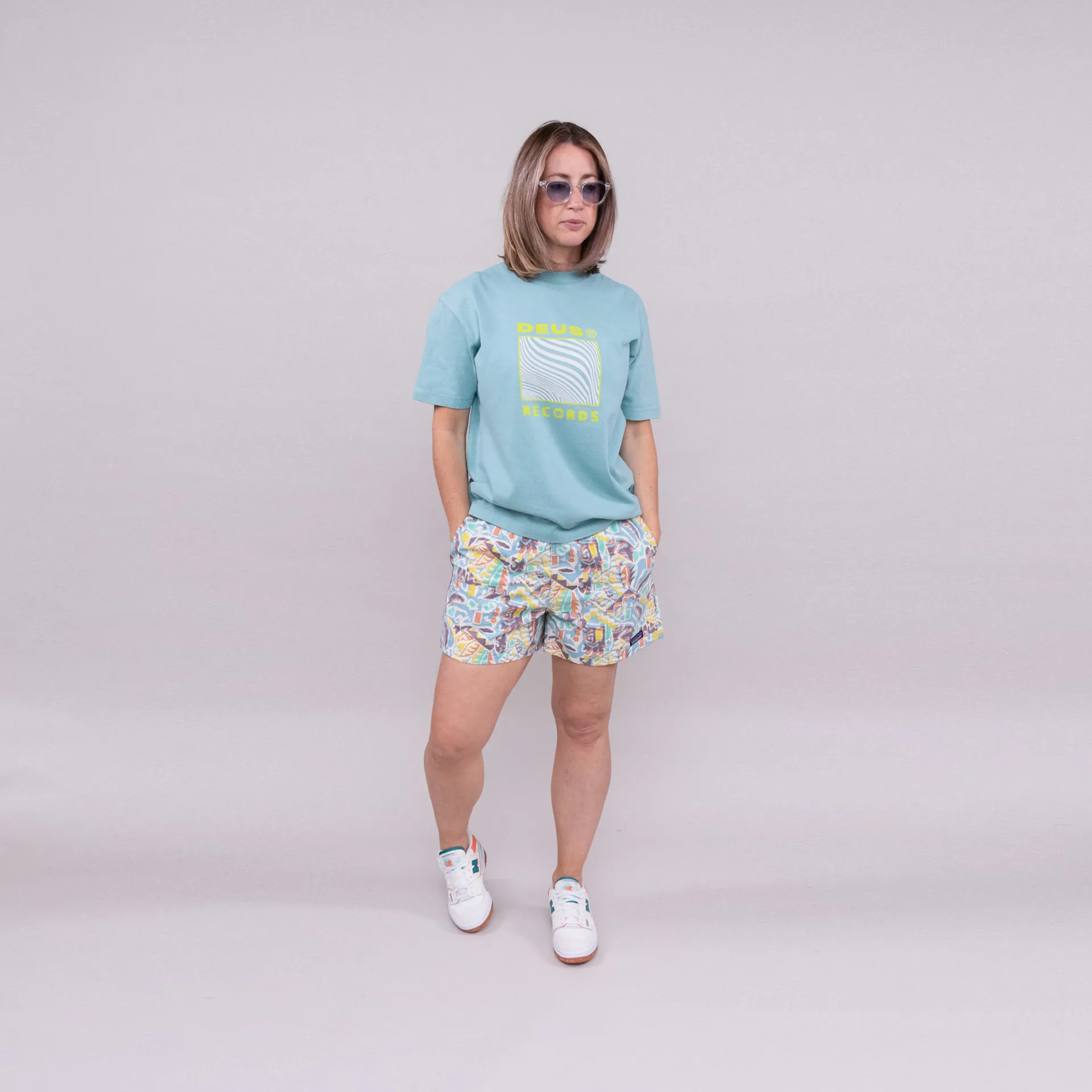 Deus Ex Machina Womens Short Sleeve Nag Champa T Shirt Aquifer