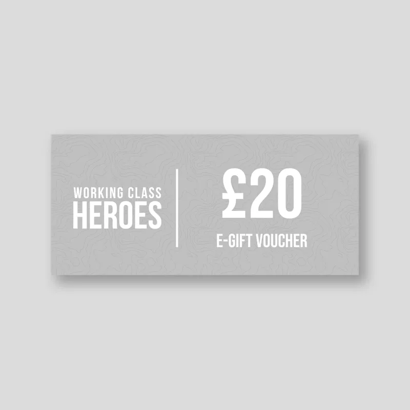 Working Class Heroes 20 Pound E-Voucher For Online And In Store