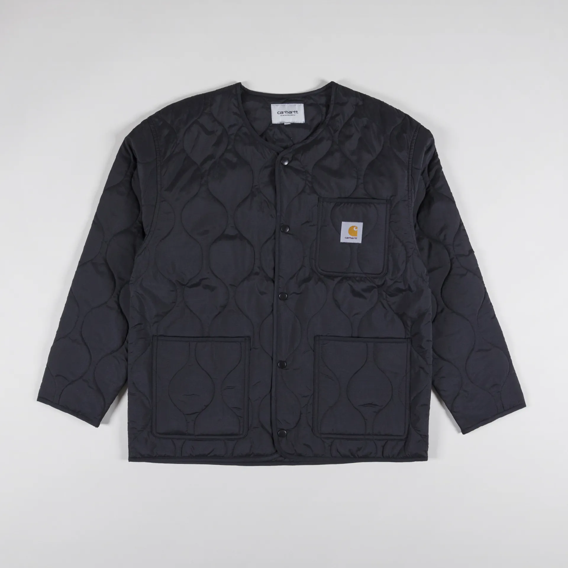 Carhartt WIP Mens Skyton Quilted Liner Jacket Black