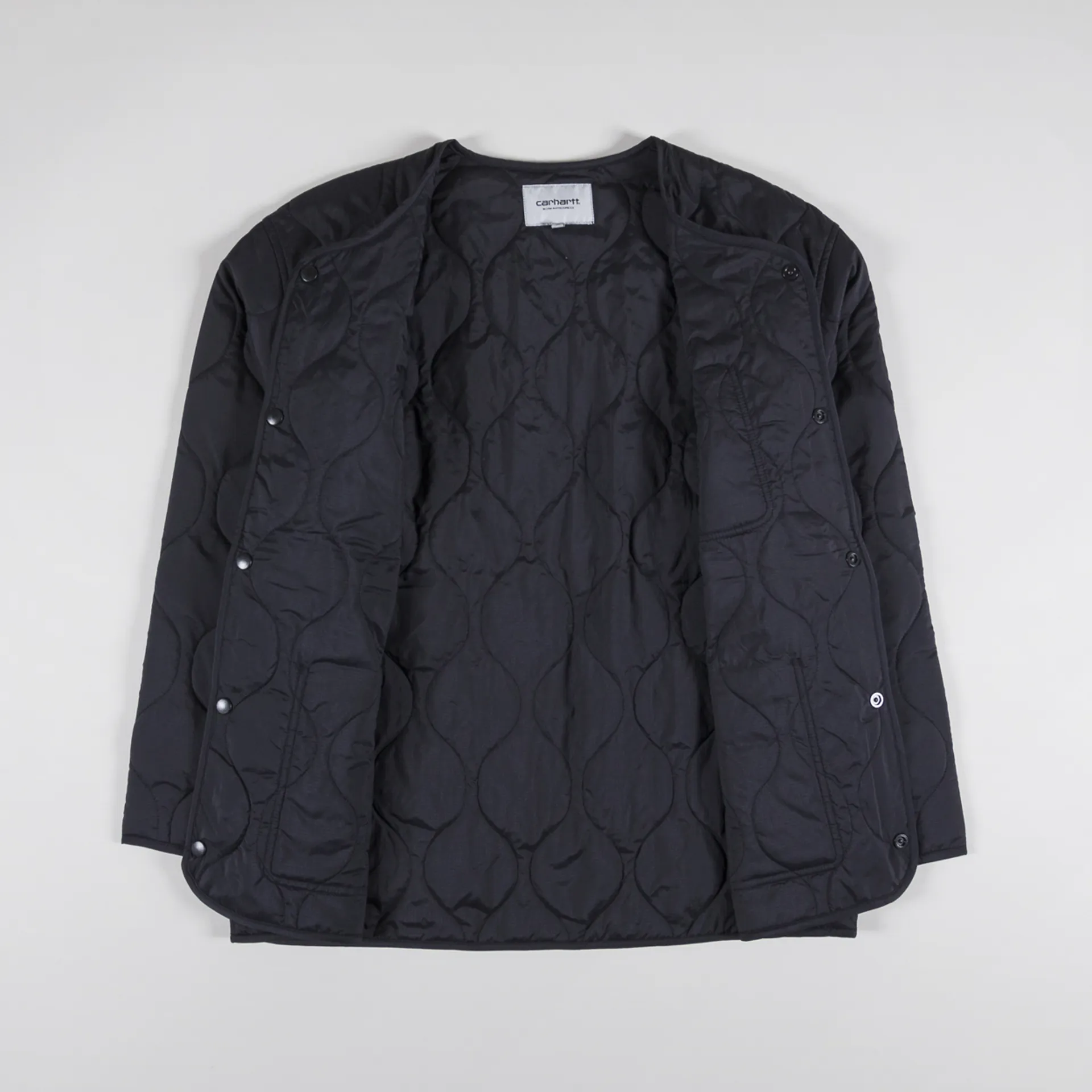 Carhartt WIP Mens Skyton Quilted Liner Jacket Black