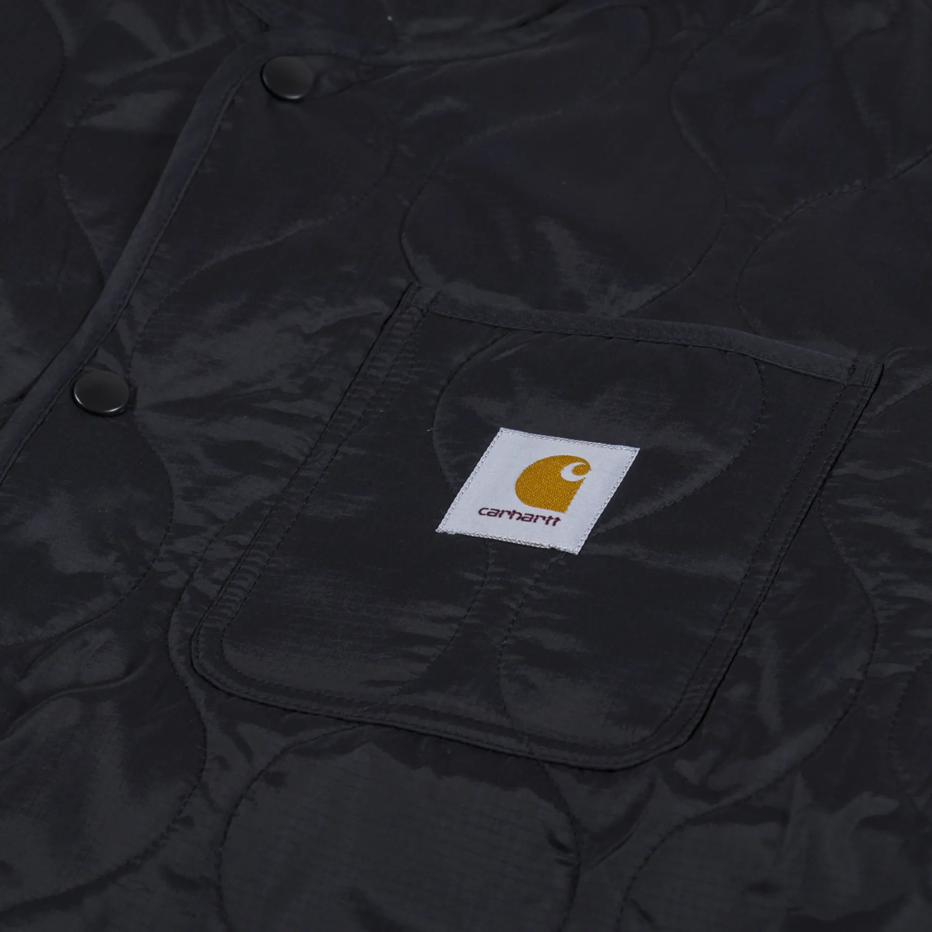 Carhartt WIP Mens Skyton Quilted Liner Jacket Black