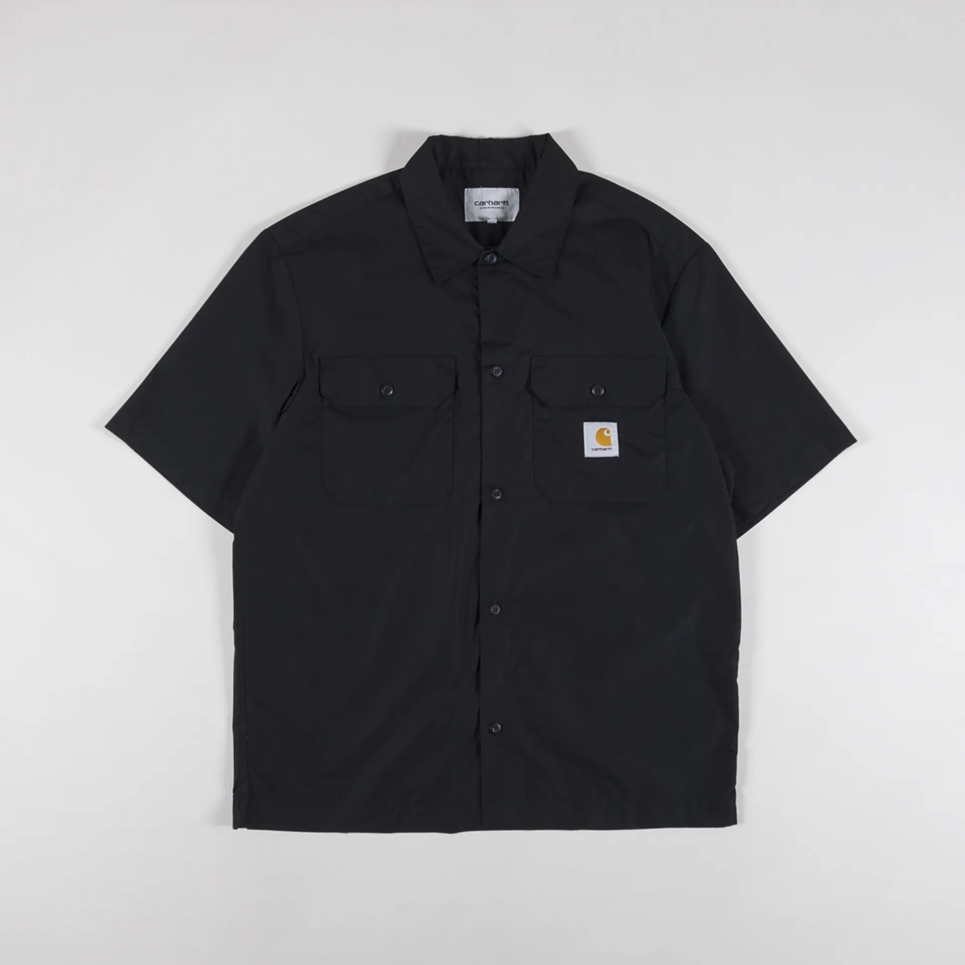 Carhartt WIP Work In Progress Mens Short Sleeve Craft Shirt Black