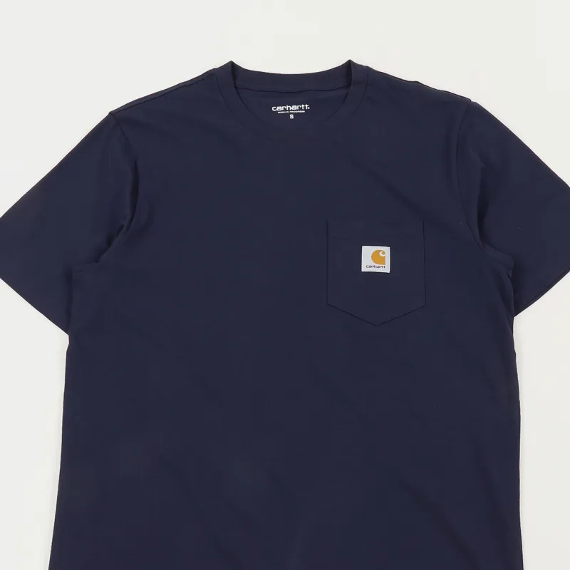 Carhartt WIP Pocket T Shirt Dark Navy