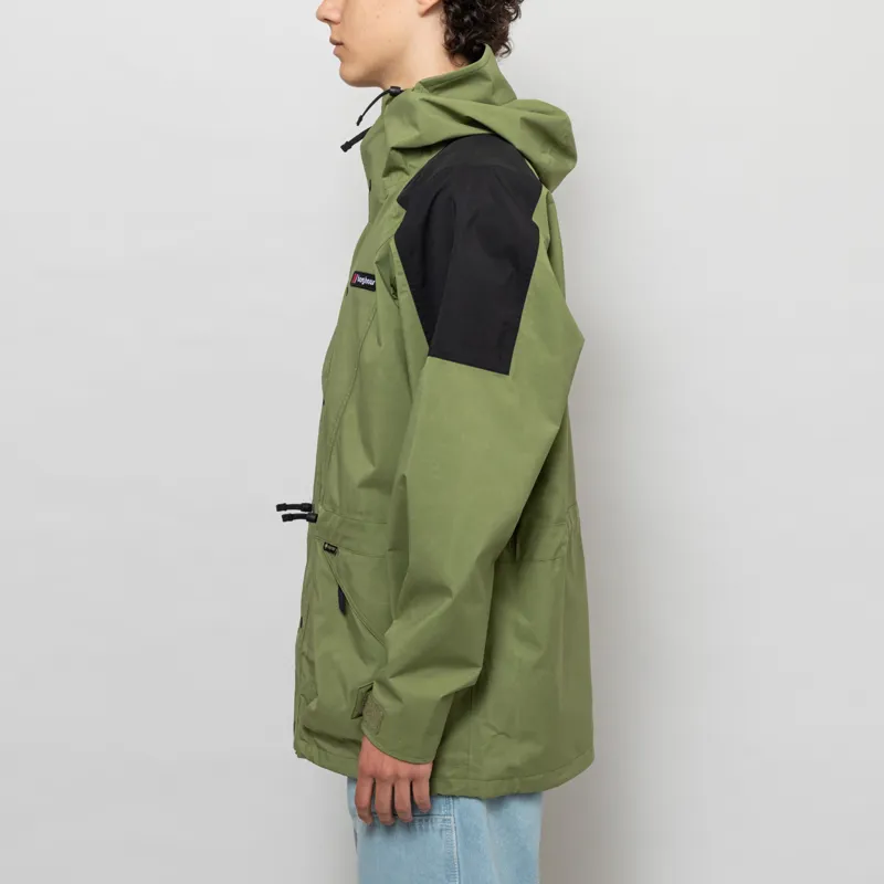 Berghaus Mens Meru Mountain GORE-TEX Jacket Green Black