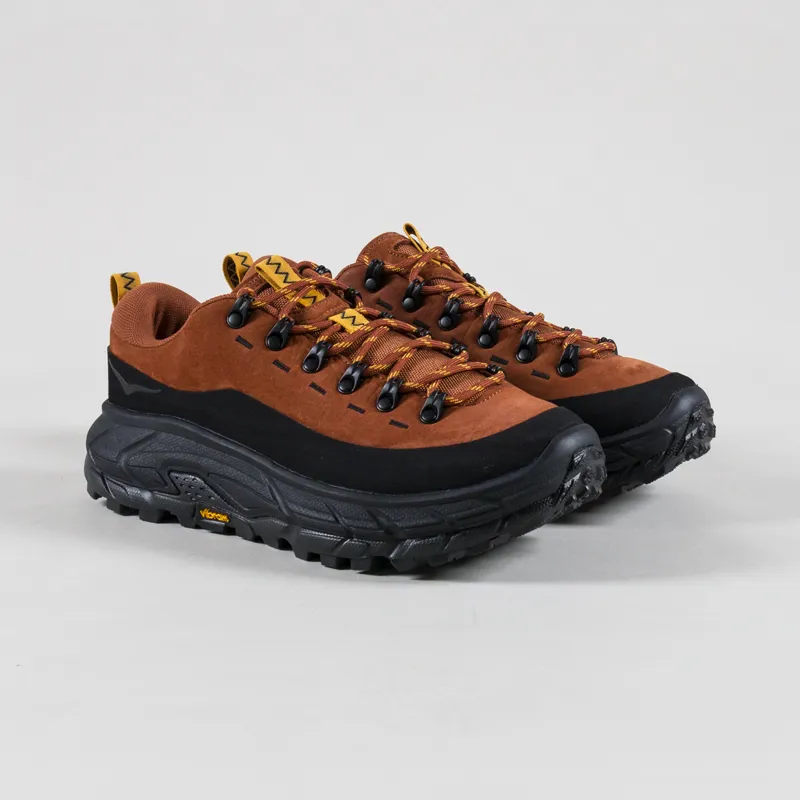 HOKA One One Tor Summit Hiking Shoes Hazelnut Brown Black