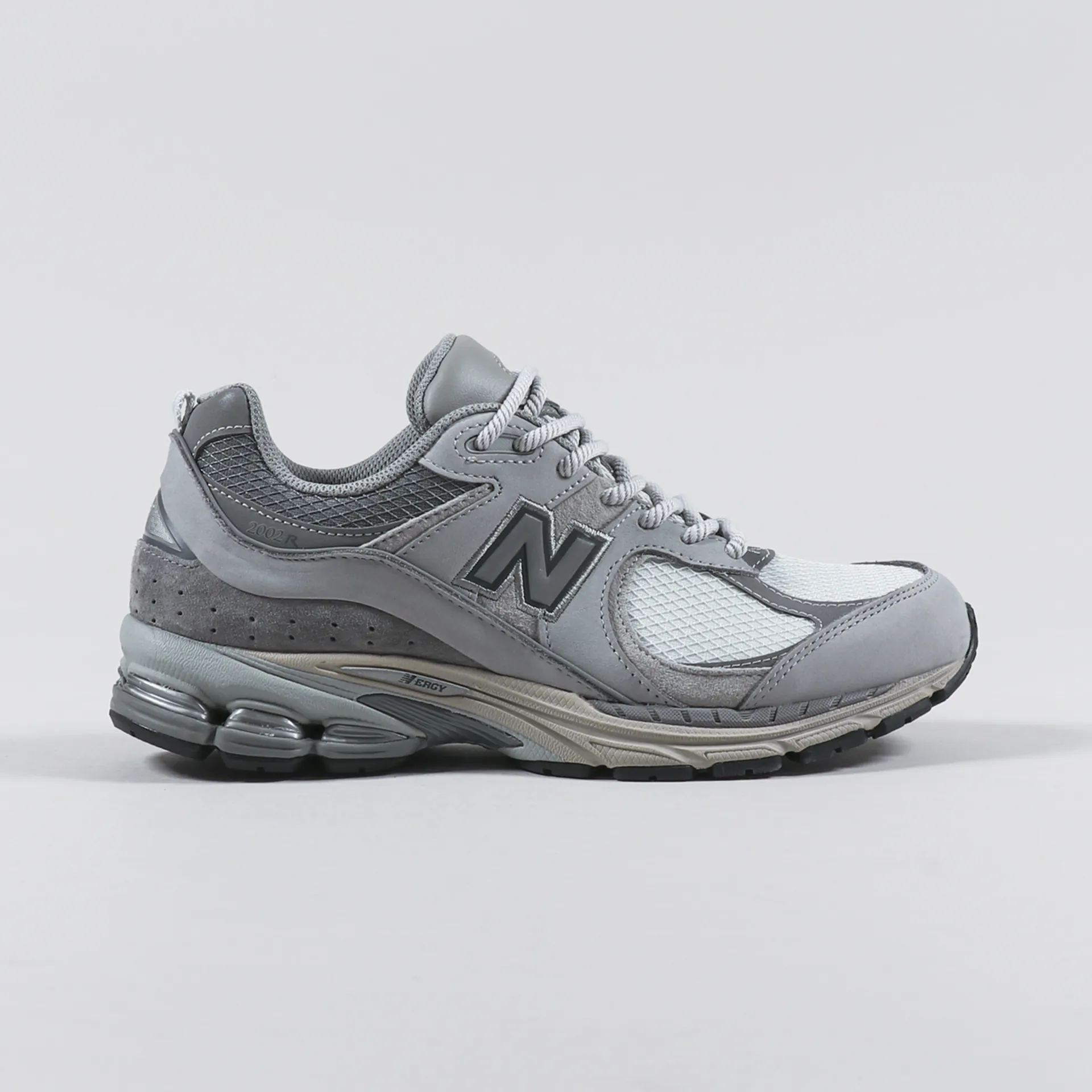 New Balance Mens 2002R Shoes Grey Dark Silver Summer Fog