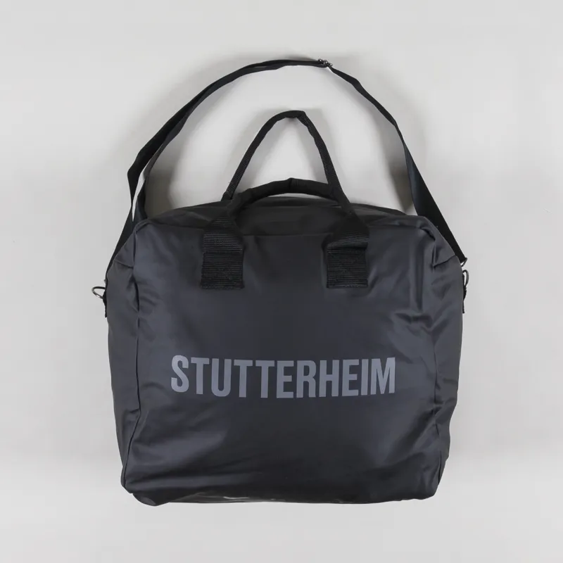 Stutterheim Waterproof Womens Svea Boxy Shoulder Bag Black
