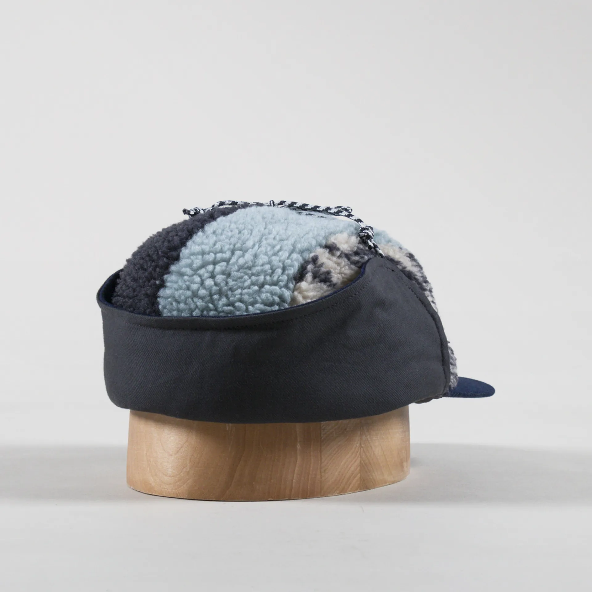 Patagonia Mens Range Earflap Cap Synched Flight Small Natural