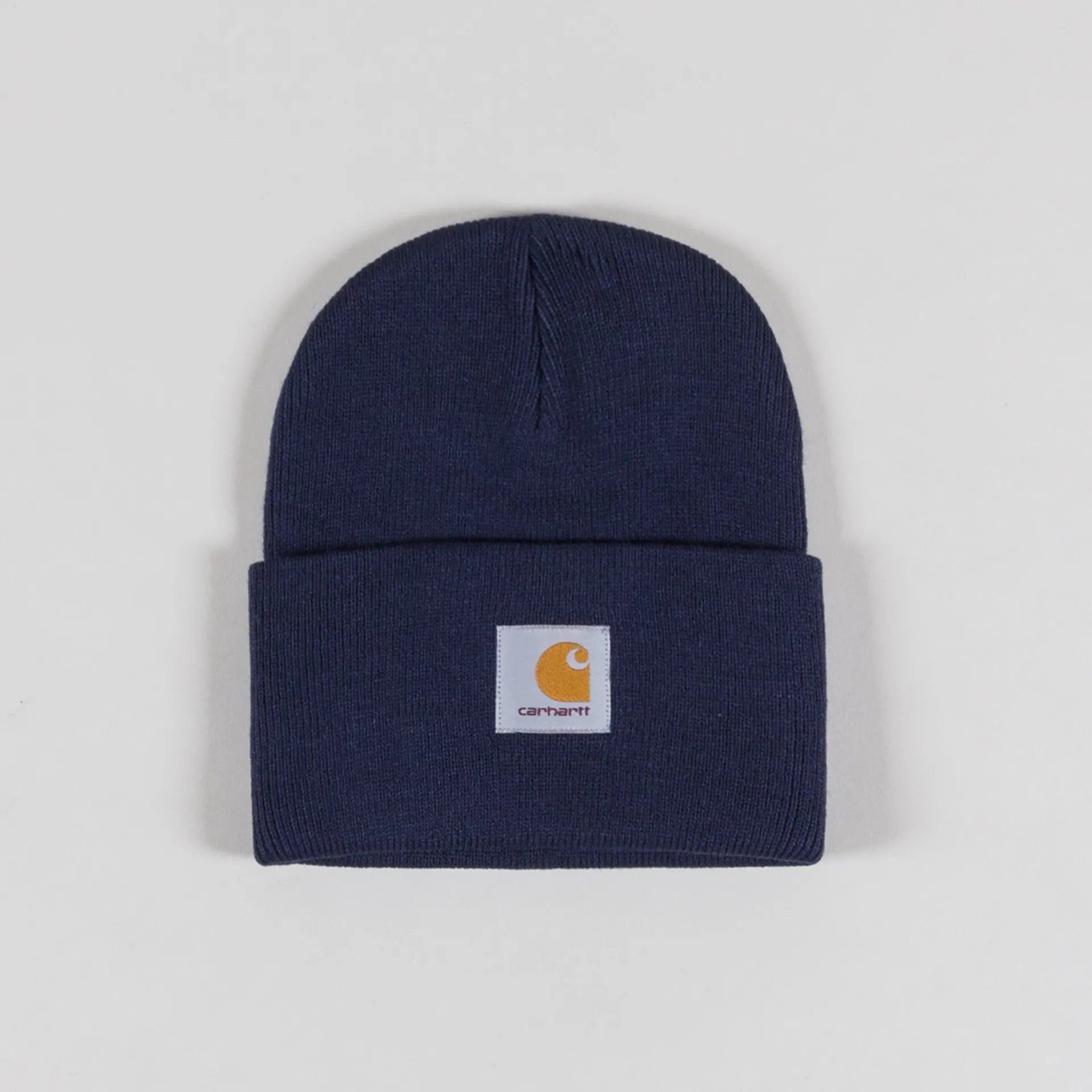 Carhartt WIP Mens Knitted Acrylic Watch Hat Beanie Air Force Blue