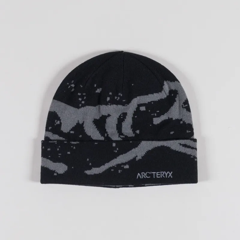 Arc'teryx Mens Grotto Toque Beanie Hat Black Void