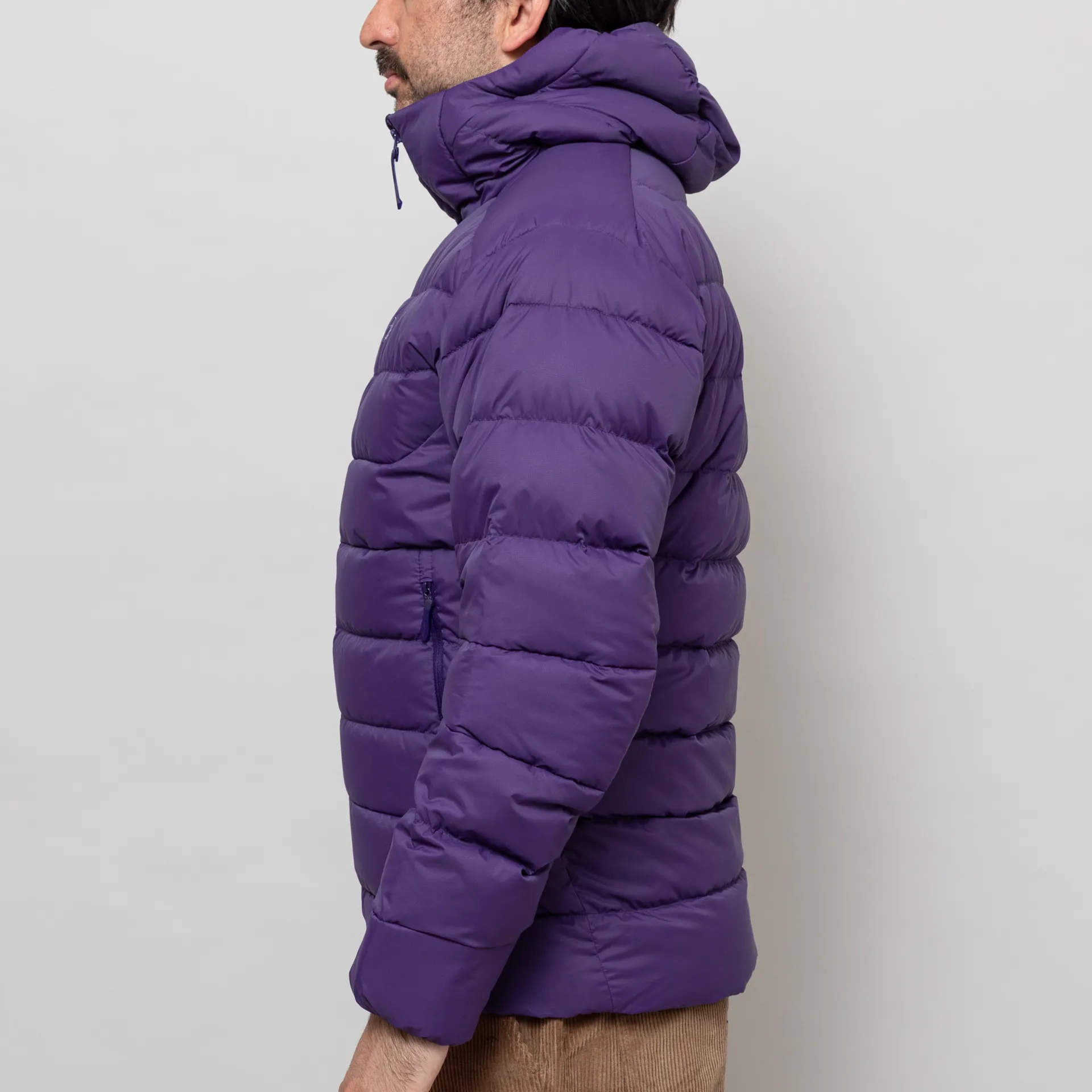 Arc'teryx Mens Thorium Insulated Down Hoody Jacket Purple Azalea