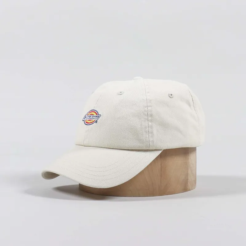 Dickies Lifestyle Mens Cotton Twill 6 Panel Logo Cap Cement Hat