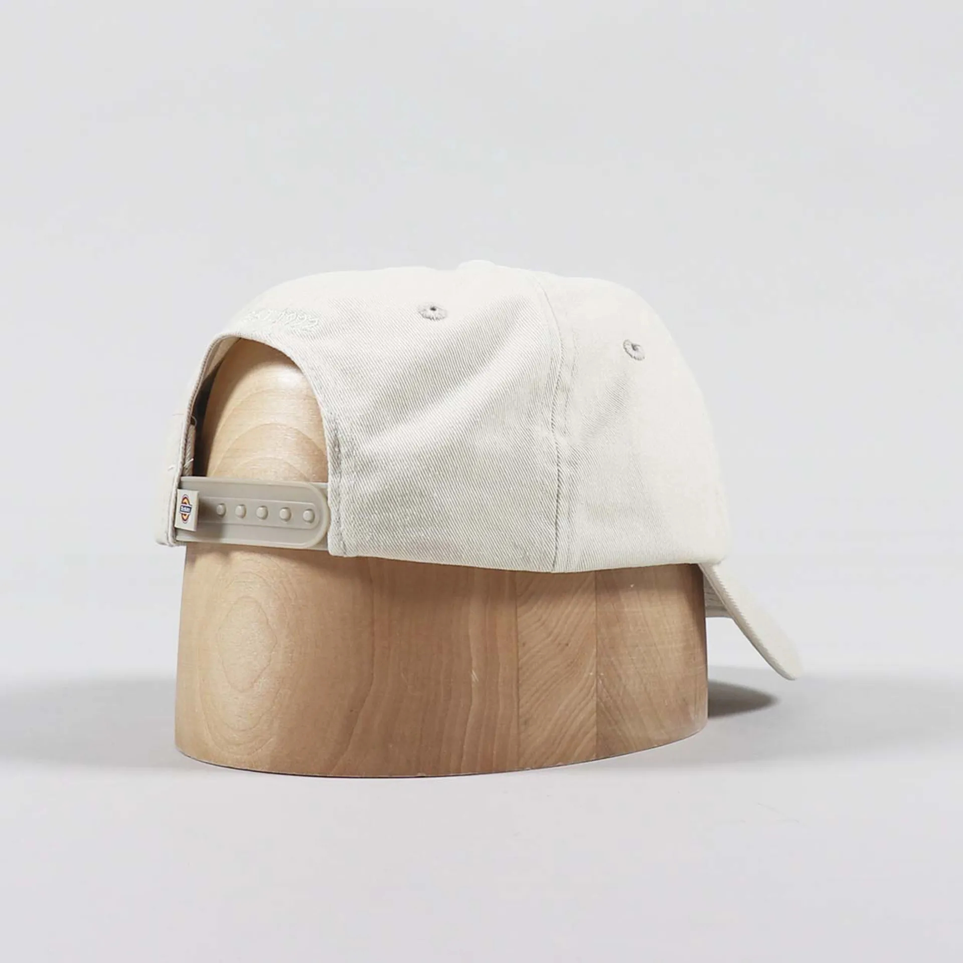 Dickies Lifestyle Mens Cotton Twill 6 Panel Logo Cap Cement Hat