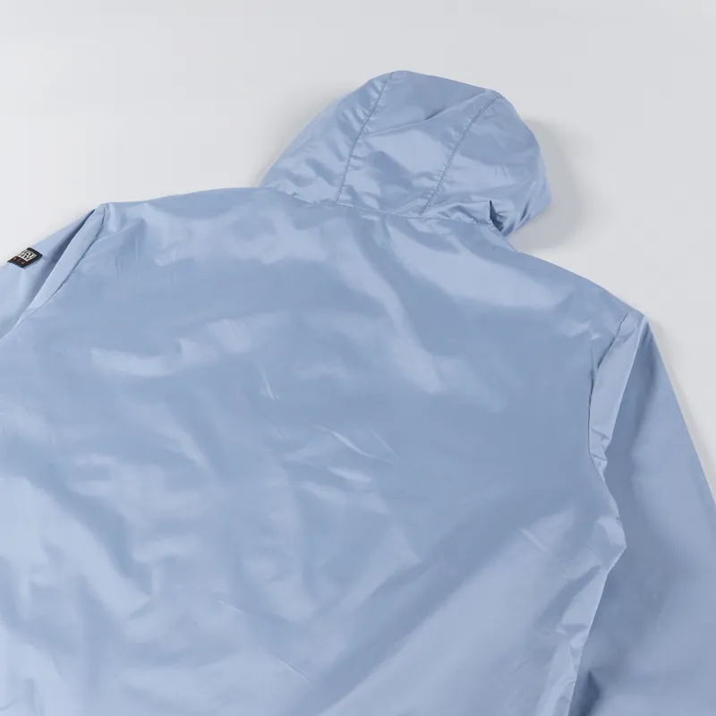Napapijri Mens Outdoor Raymi Zip Hood Jacket Light Blue Faded