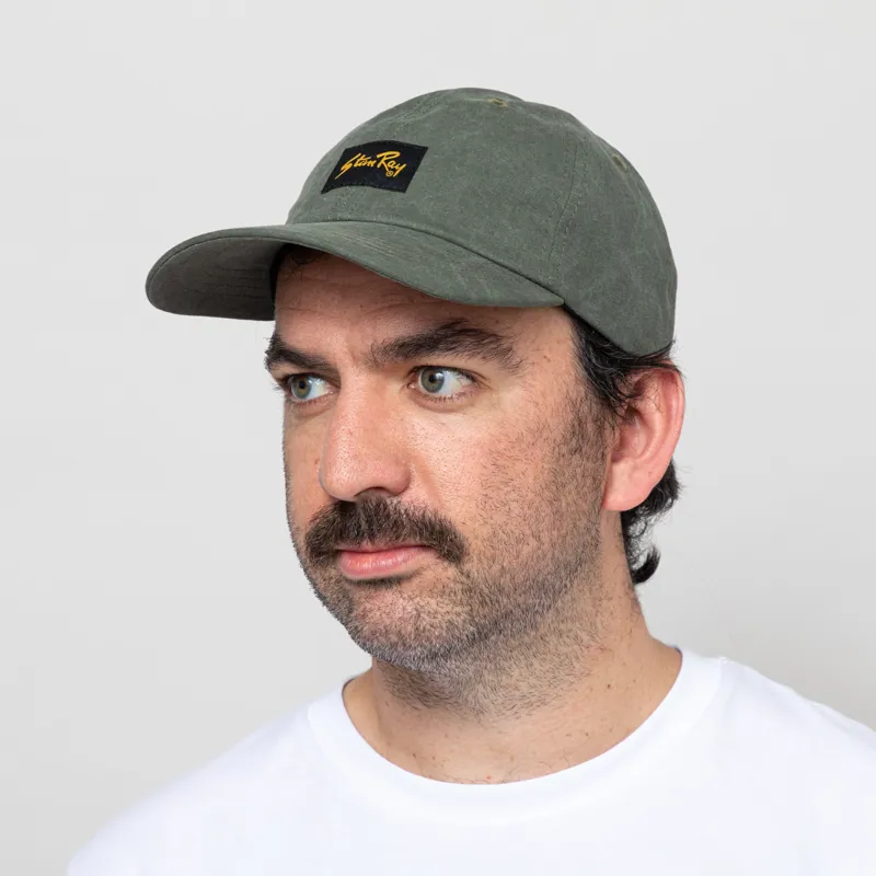 Stan Ray Six Panel Ball Cap Hat Olive