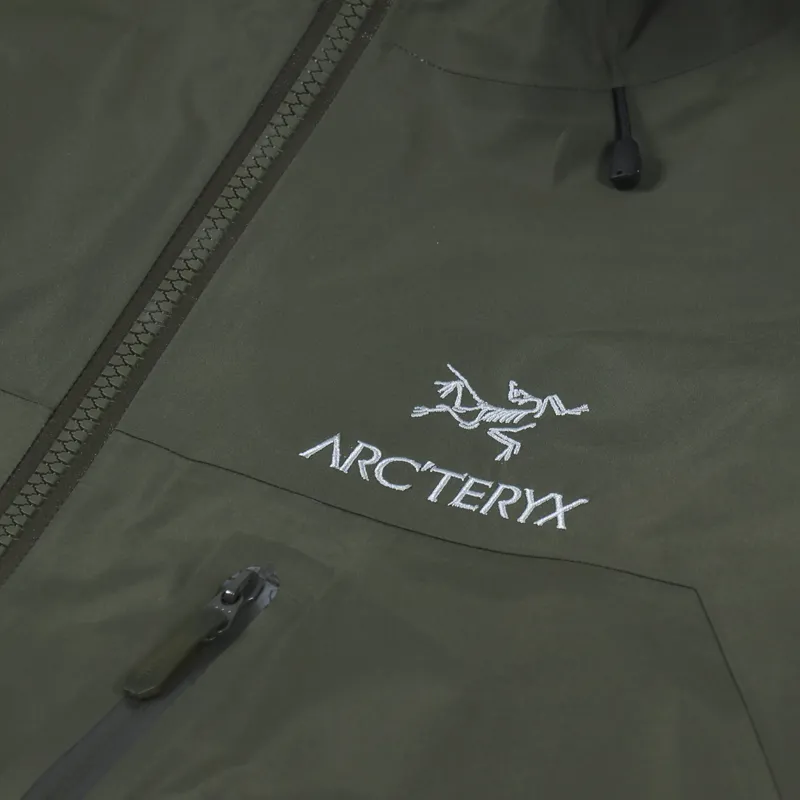 Arcteryx Mens GORE-TEX Technical Alpha AR Jacket Tatsu Green