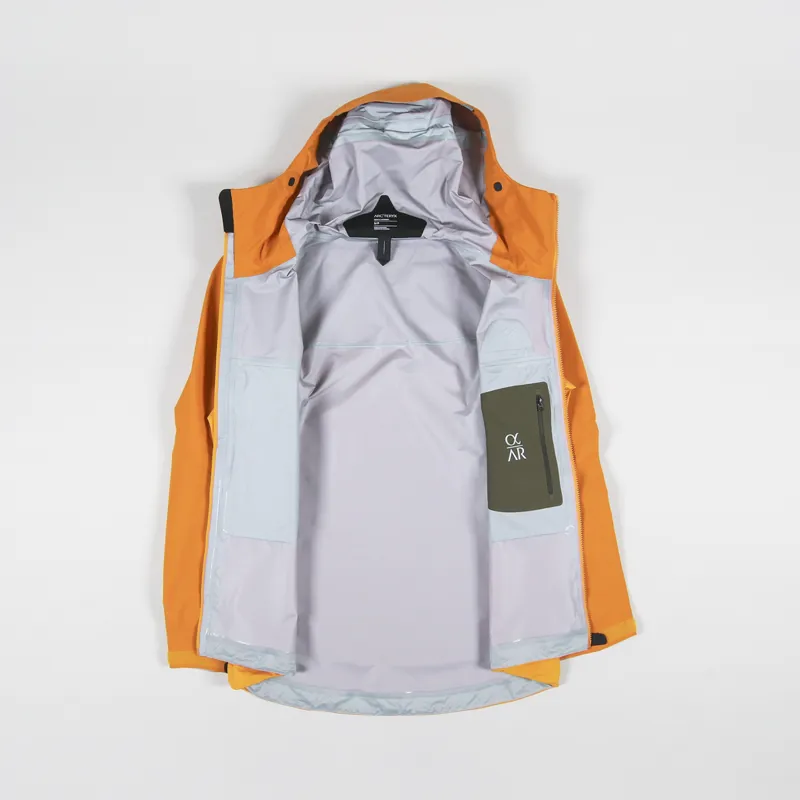 Arcteryx Mens GORE-TEX PRO Alpha AR Jacket Wildchild Orange