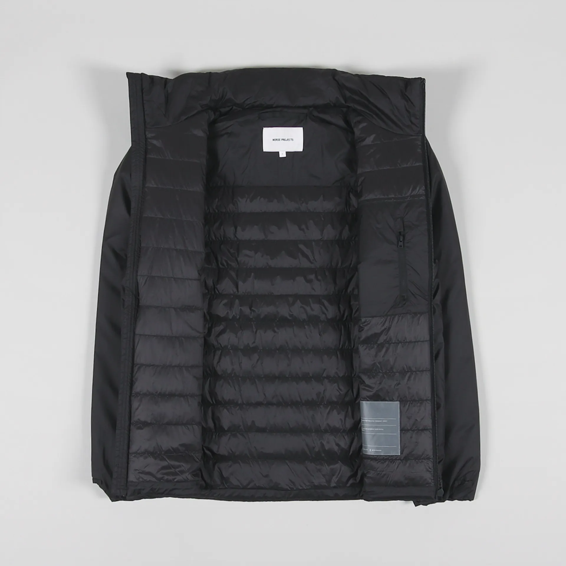 Norse Projects Mens Insulated Alta Light Pertex Jacket Black