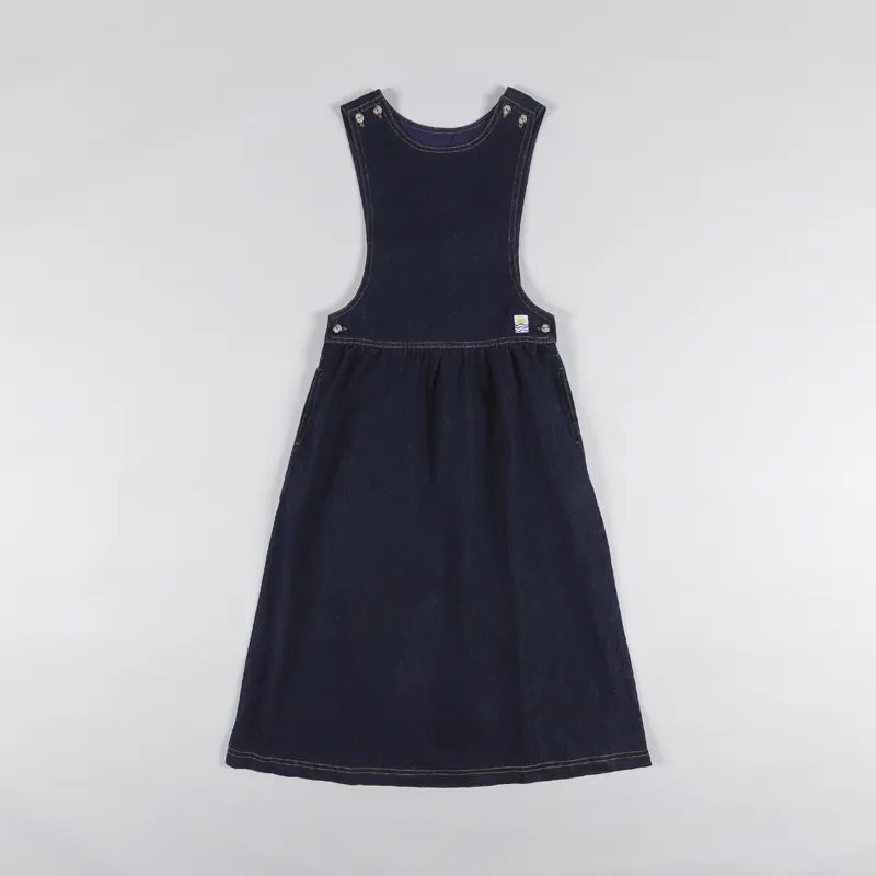 L.F.Markey Womens Ari Dress Indigo Denim Blue