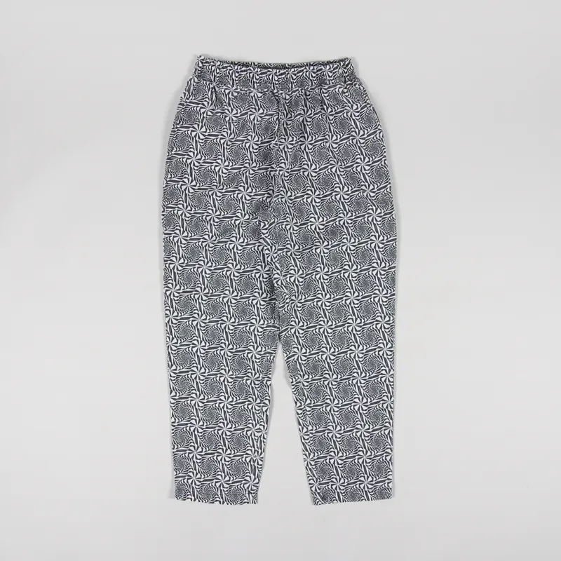 Vision Street Wear Mens Beach Pants Spirals Black AOP