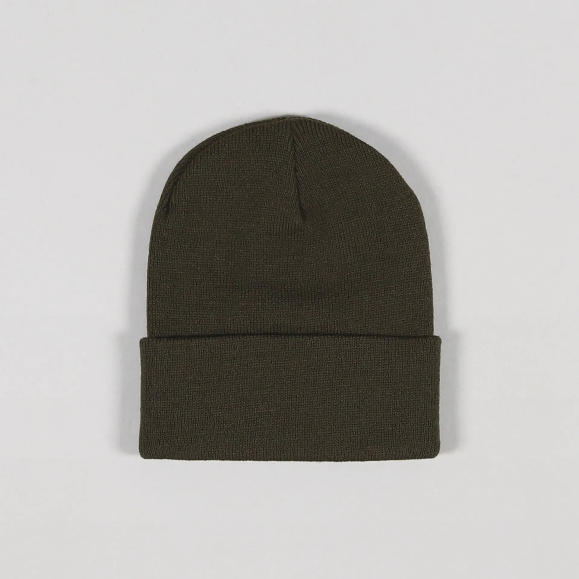 Pendleton Mens Winter Ribbed Beanie Army Green Watch Hat