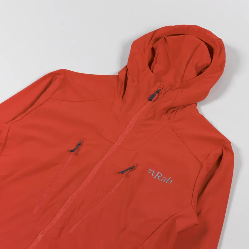 Rab Equipment Mens Lightweight Borealis Jacket Firecracker Red