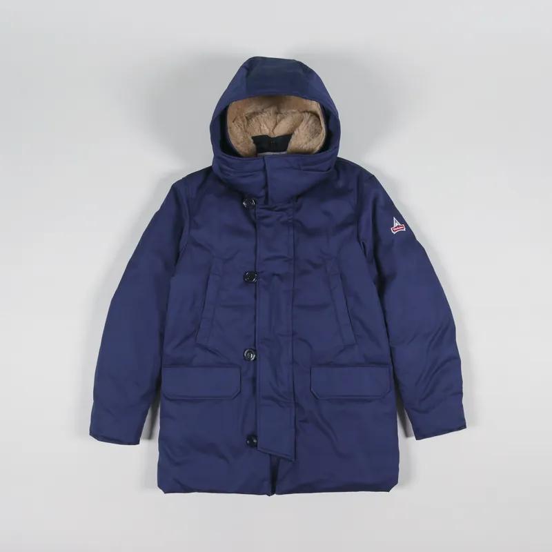 Holubar Mountaineering Mens Boulder Jacket Navy Blue Parka