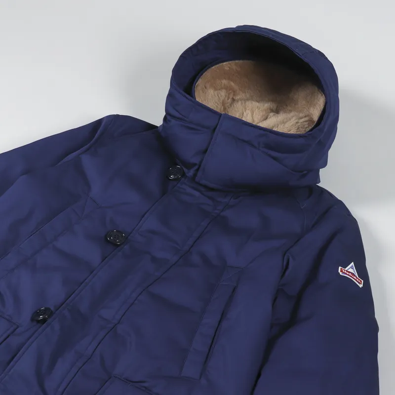 Holubar Mountaineering Mens Boulder Jacket Navy Blue Parka