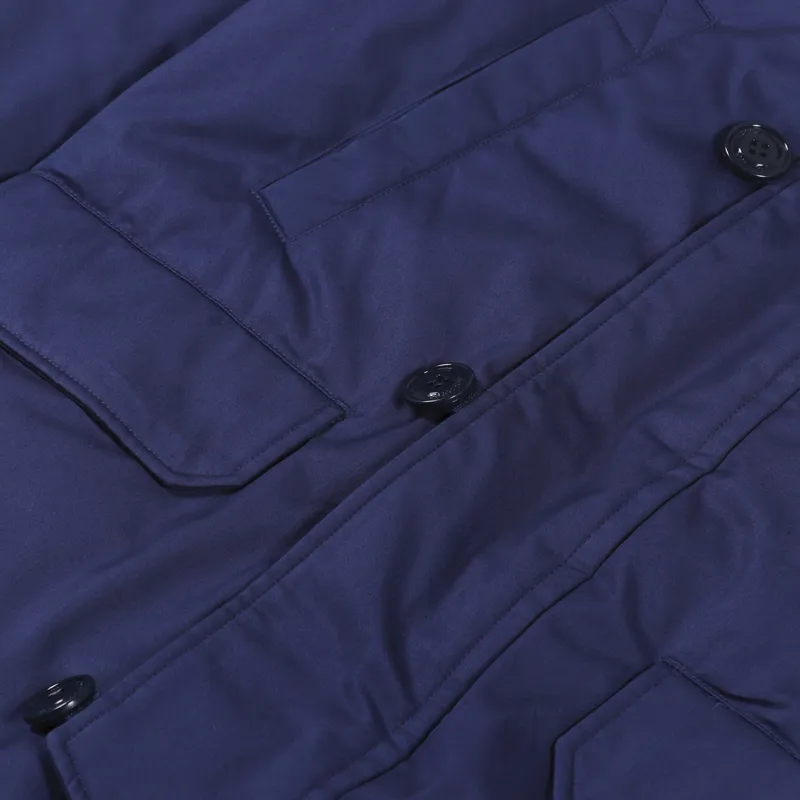 Holubar Mountaineering Mens Boulder Jacket Navy Blue Parka