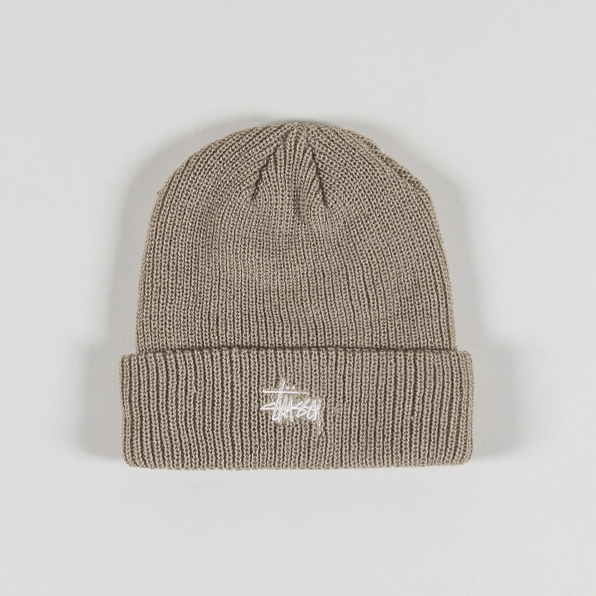 Stussy Basic Cuff Beanie Stone