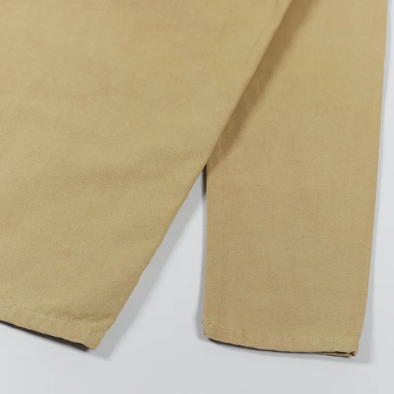 Service Works Mens Canvas Coverall Jacket Tan Brown