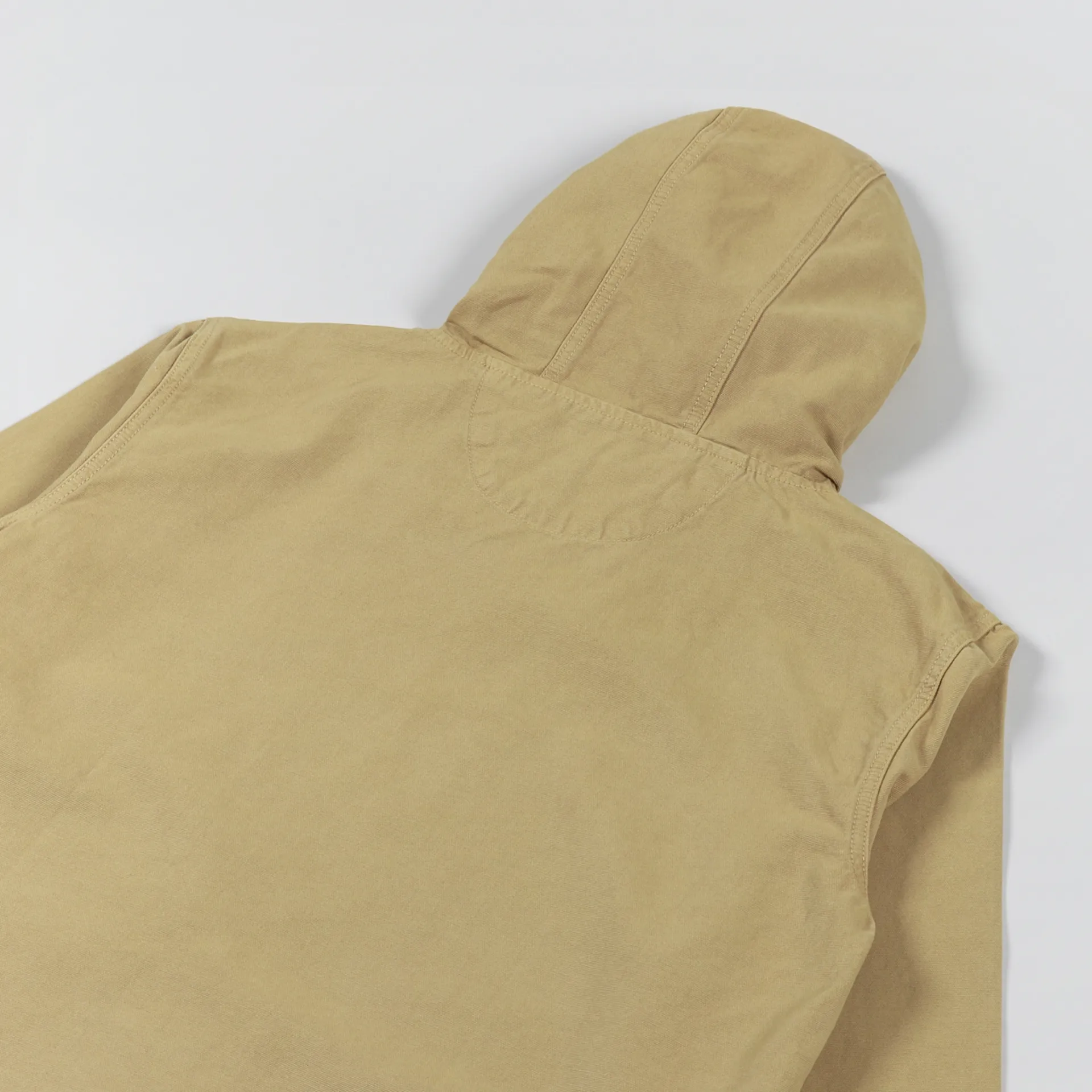 Service Works Mens Canvas Market Pullover Smock Jacket Tan Brown