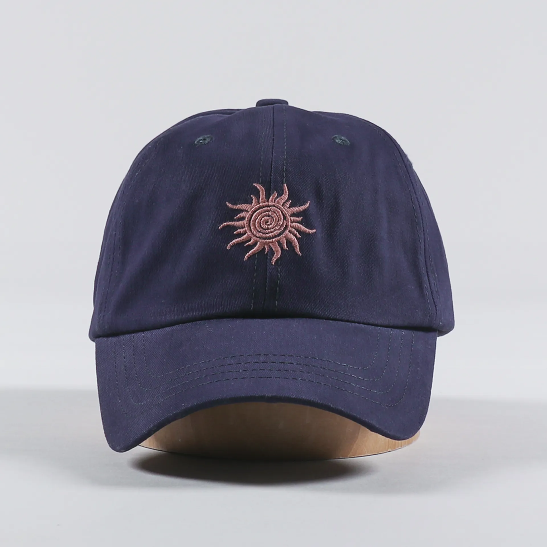 Far Afield Carlos Cap Embroidered Wonders Navy Twill
