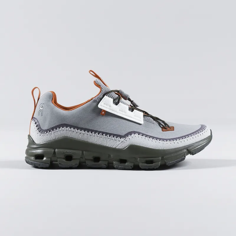 On Running Mens Cloudaway Shoes Alloy Grey Ivy