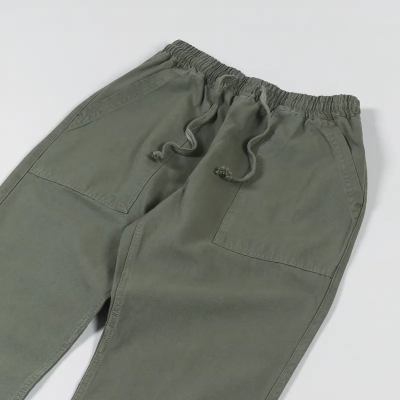 Service Works Mens Classic Canvas Chefs Pants Olive Green