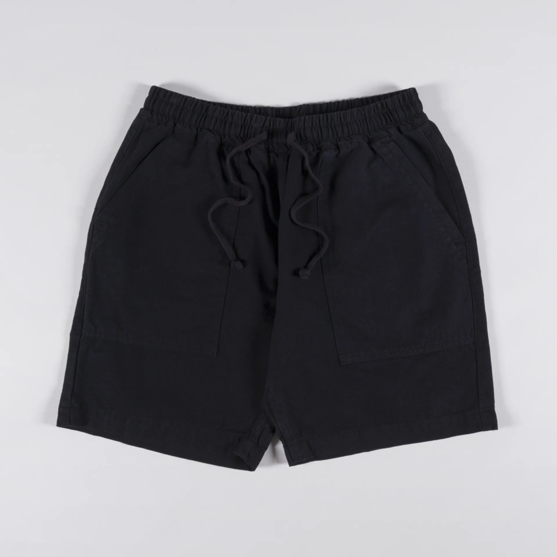 Service Works Mens Classic Canvas Chef Shorts Black