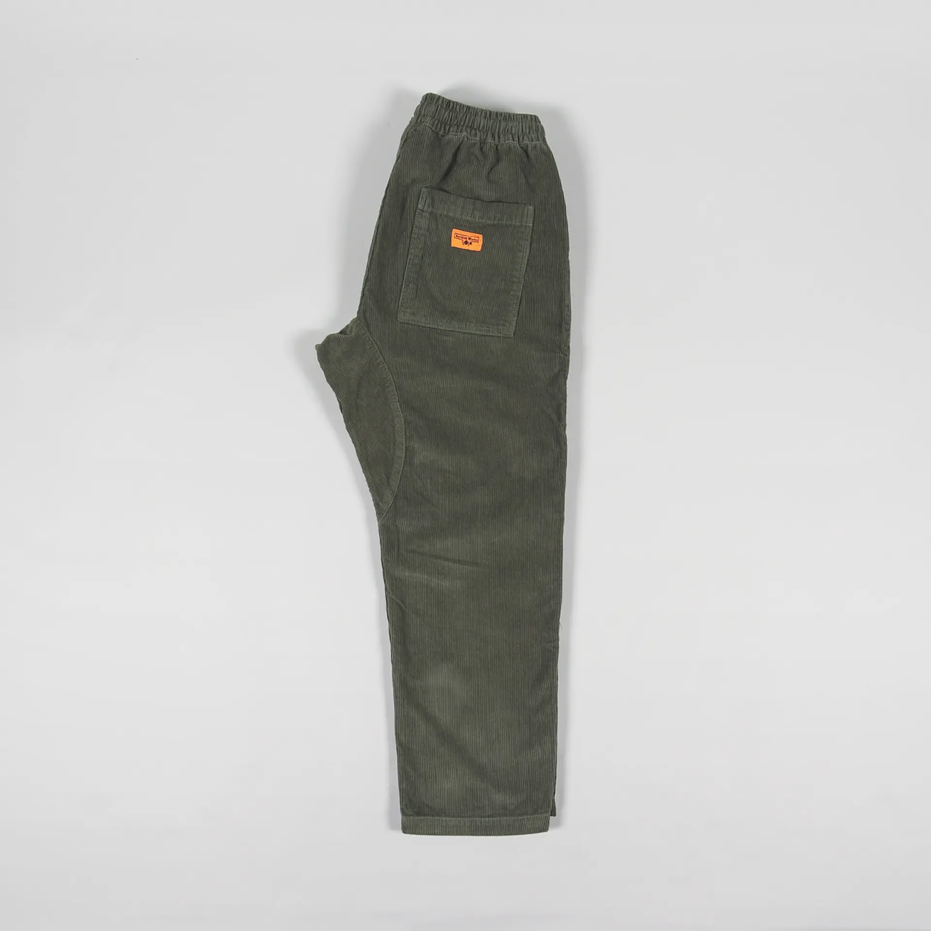 Service Works Mens Corduroy Classic Chefs Pants Olive Green