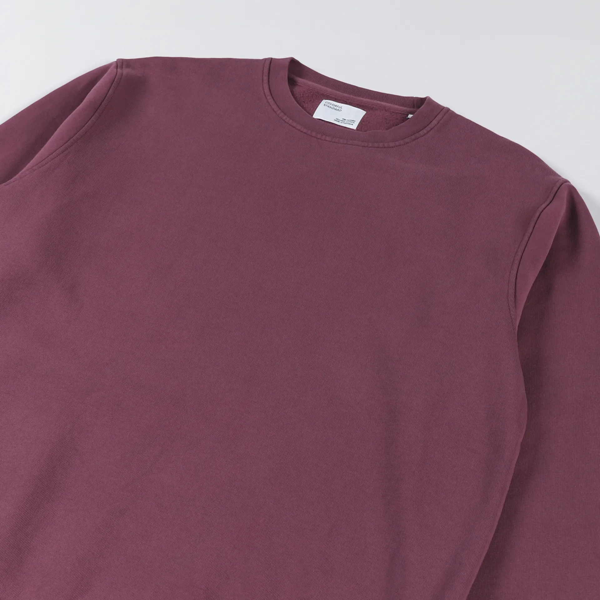 Colorful Standard Classic Organic Crew Sweatshirt Dusty Plum