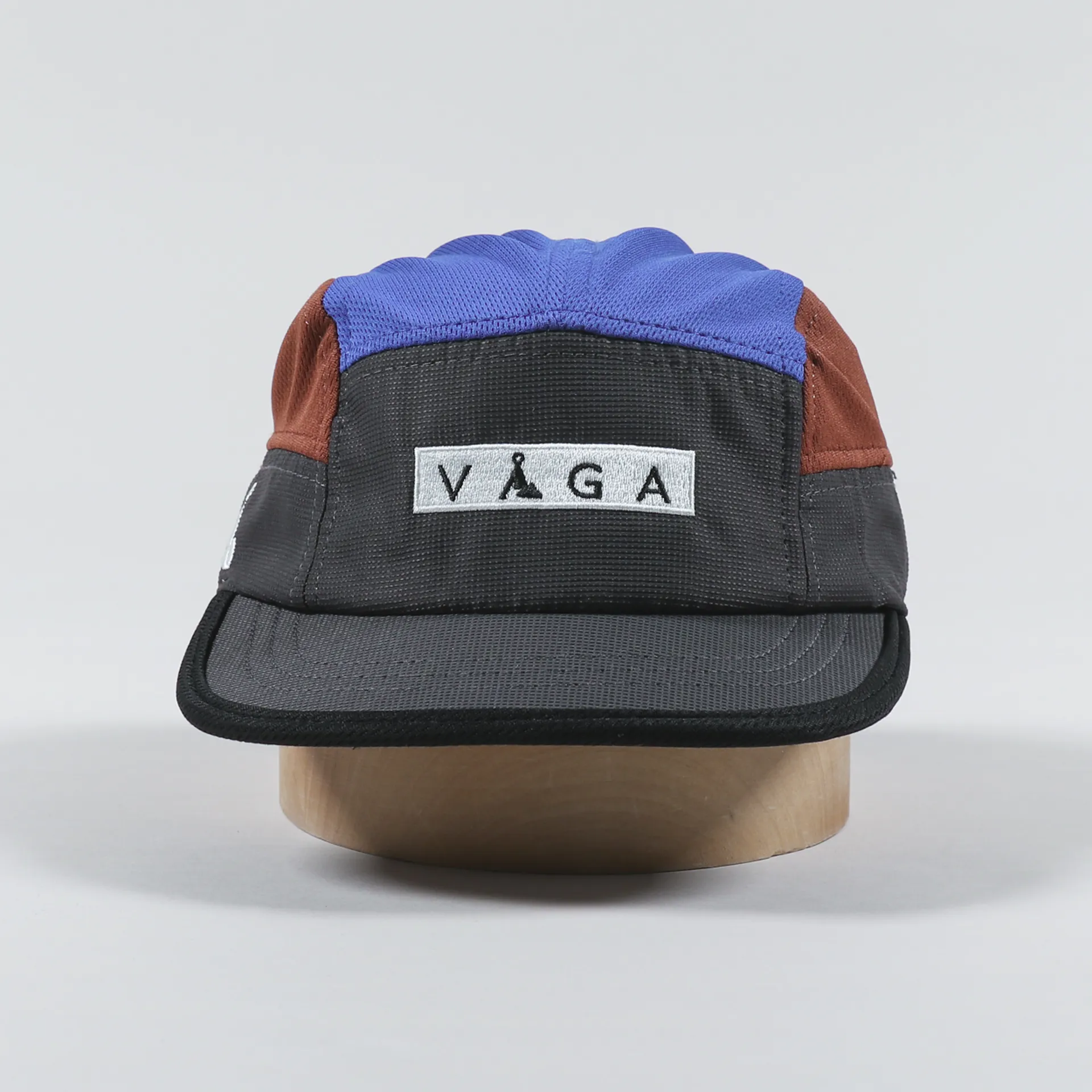 Vaga Box Logo Club Cap Black Brown Blue